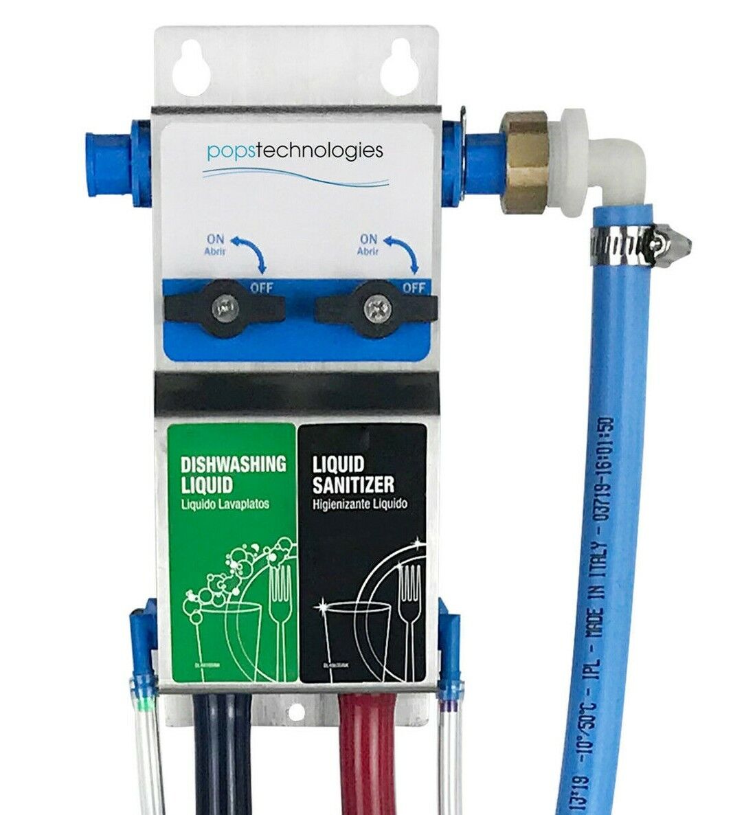 Dual Kitchen Sink Proportioner, W/Elastic Gap 8088E – POPS Technologies