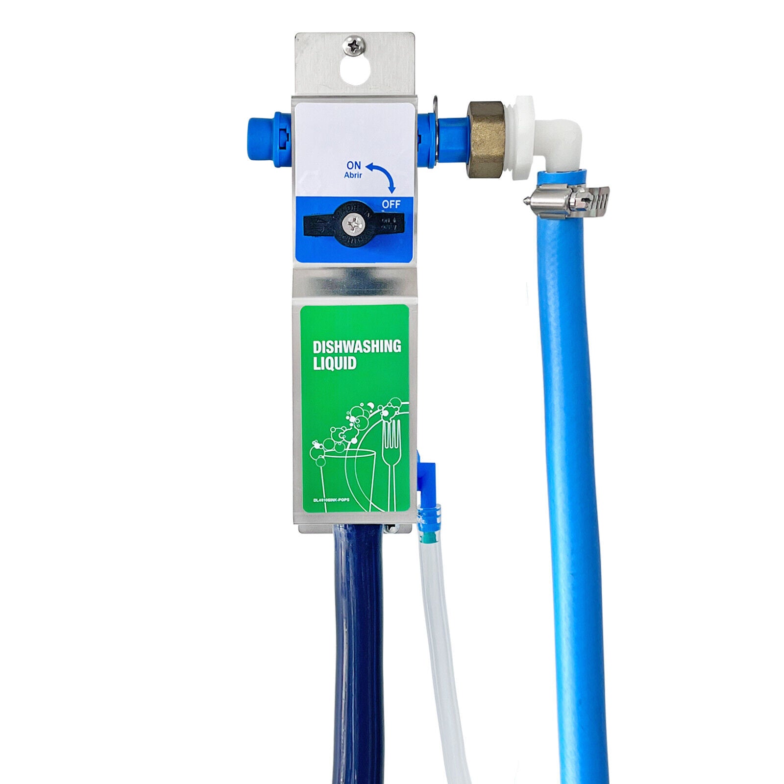 Kitchen Sink Single Proportioner, Detergent Sanitizer Dispenser with E – POPS Technologies