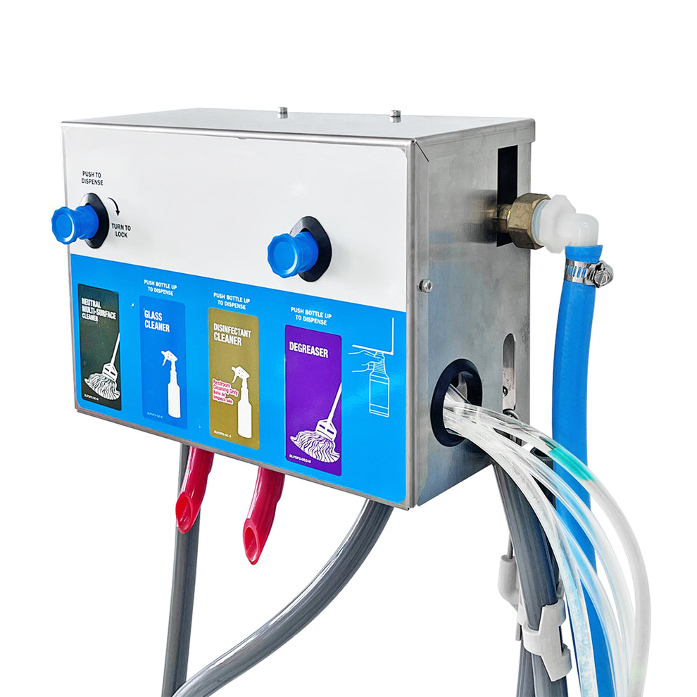 Dispenser Spray Bottle and Mop Bucket, Chemical Proportioner, 8134-2B ...