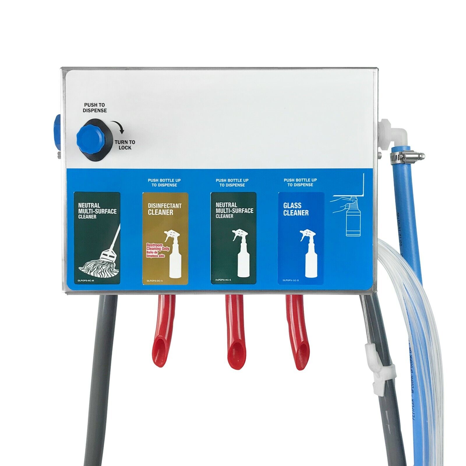 Dispenser 4-products Spray Bottle and Mop Bucket, Chemical Proportione ...