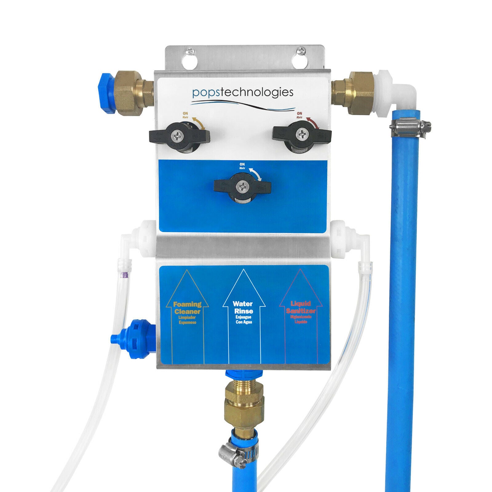 Foaming Dispensing Unit, Meat Room Spray Cleaning Proportioner， Model ...